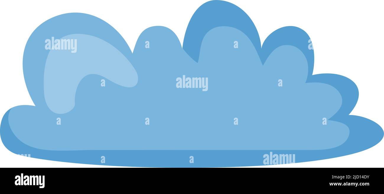 blue cloud sky nature icon Stock Vector Image & Art - Alamy