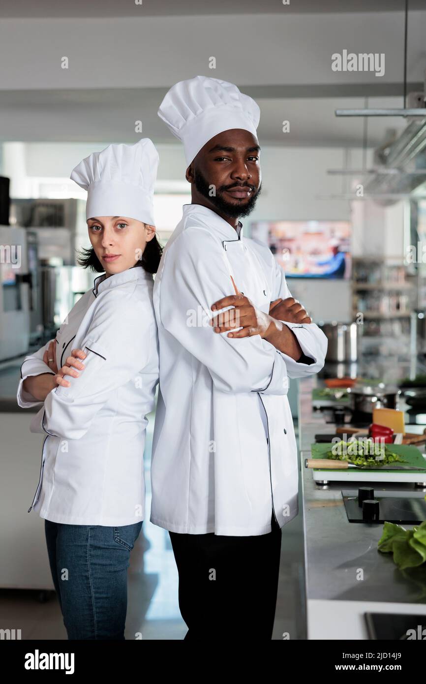 African american kitchen workers hi-res stock photography and images ...