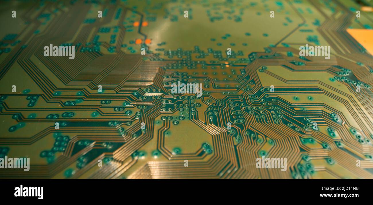 Circuit board background. Electronic circuit board texture. Computer ...