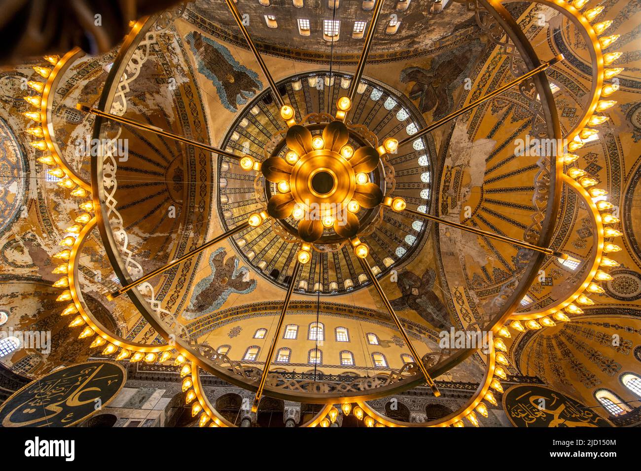 interior Hagia Sophia Istanbul Turkey Stock Photo - Alamy