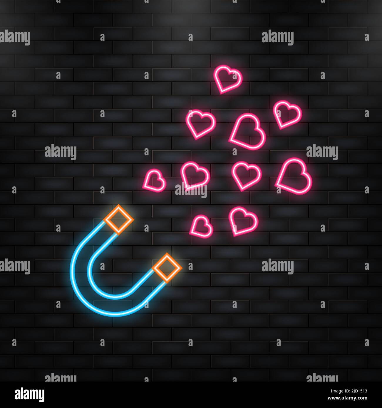 Infographic template. Internet network. Neon icon. Marketing concept ...