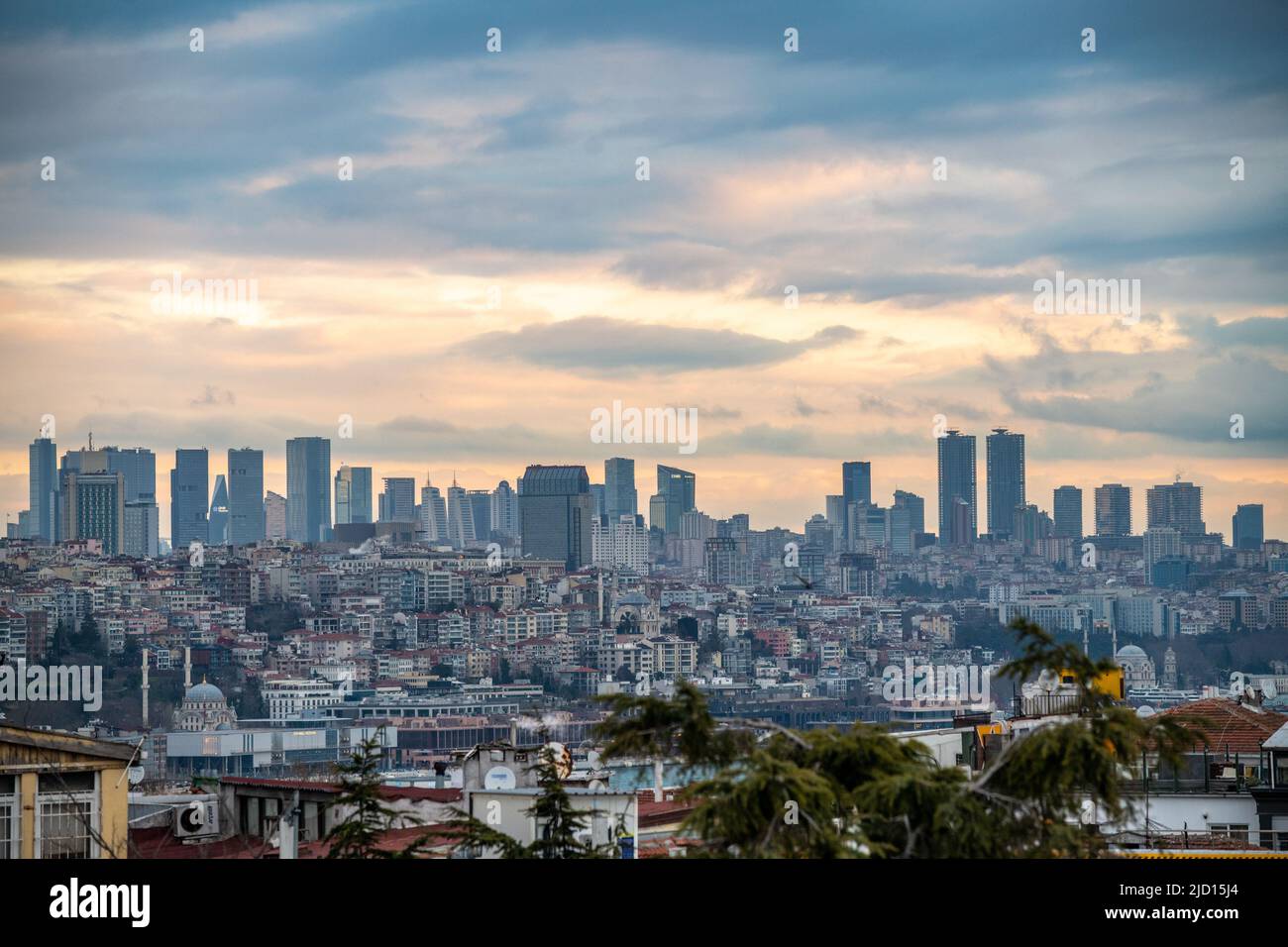 Istanbul Turkey skyline Stock Photo - Alamy