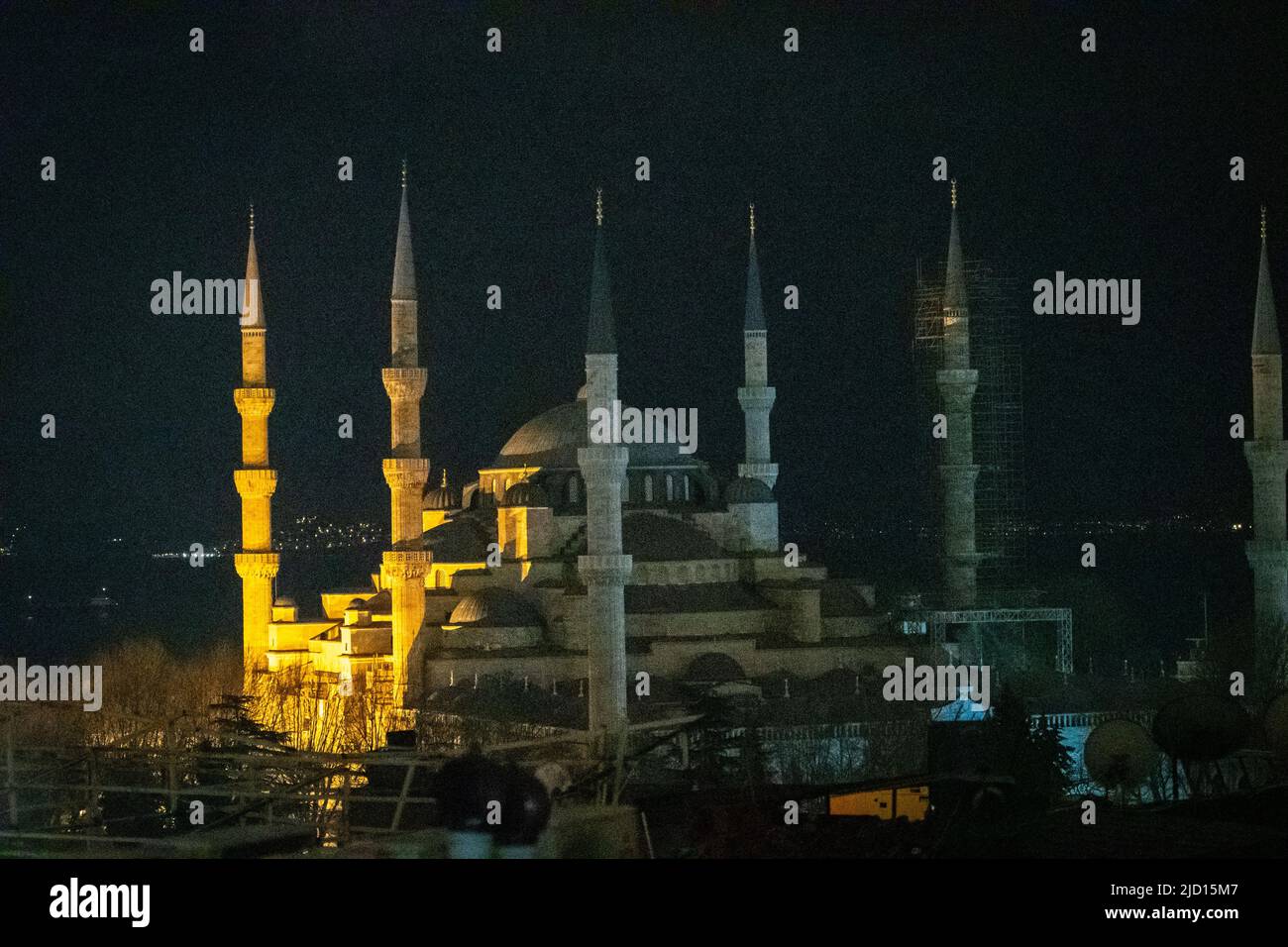 Istanbul Turkey Blue Mosque Stock Photo - Alamy