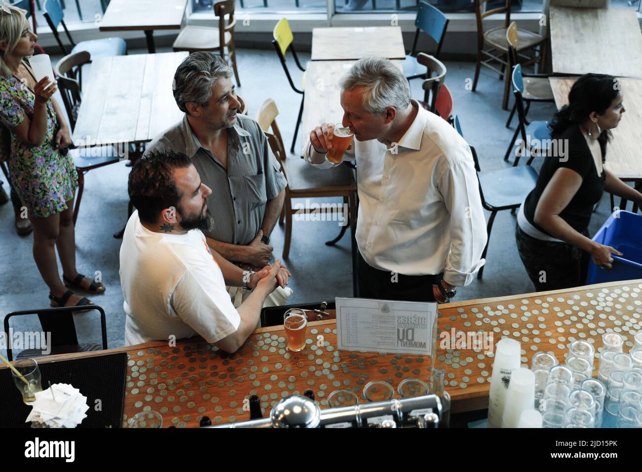 Bruno Lemaire Minister of Economy, Finance and Recovery at the Bar ...