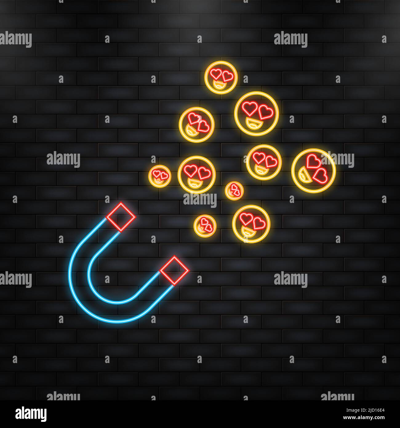 Infographic template. Internet network. Neon icon. Marketing concept ...