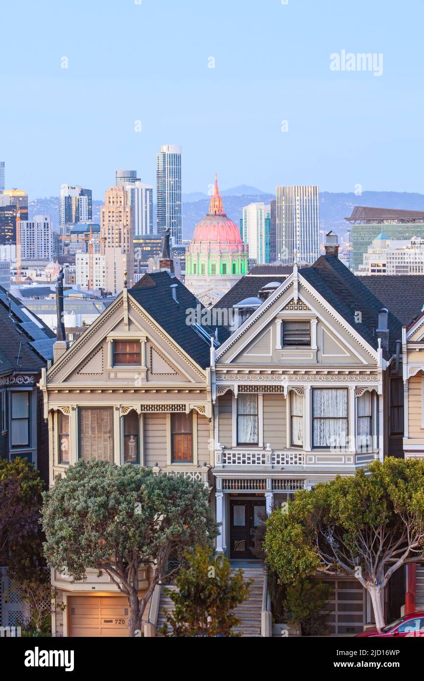 The Painted Ladies, San Francisco Stock Photo - Alamy The Painted Ladies, San Francisco Stock Photo - Alamy