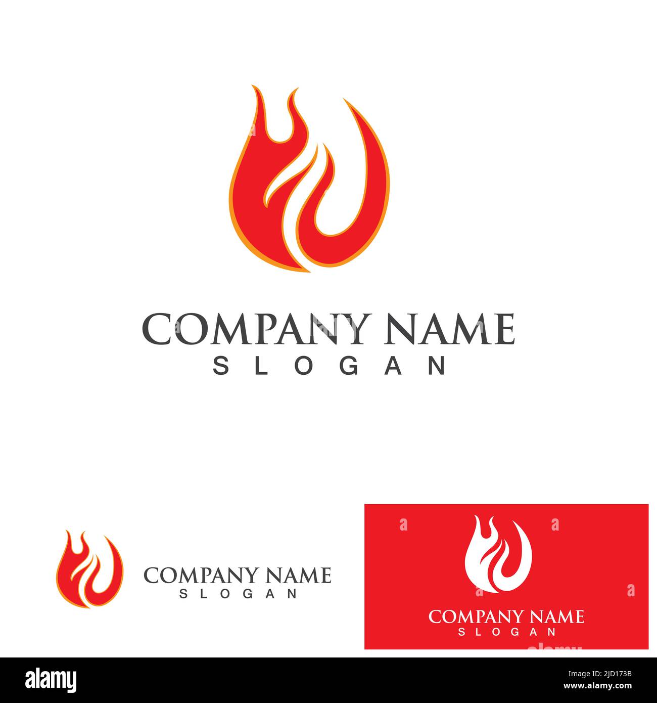 Fire Logo Template Flame Clipart Symbol Icon Vector Stock Vector Image ...