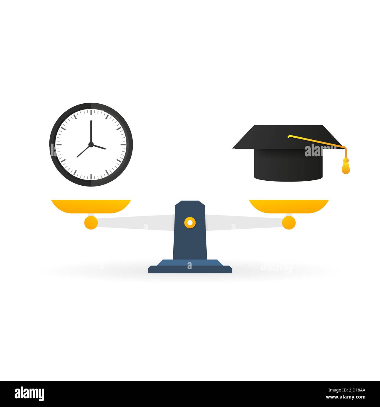 Children on scales Stock Vector Images - Alamy