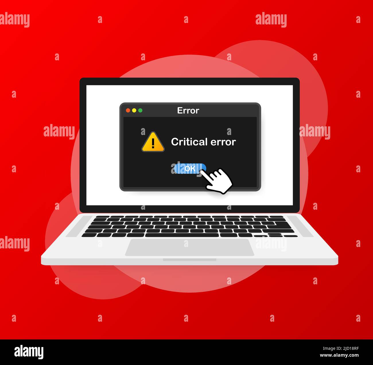 Corrupt screen Stock Vector Images - Alamy