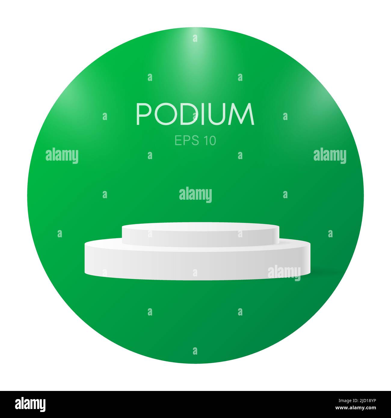 Winner podium. Vector geometric platform. Freen technology background ...