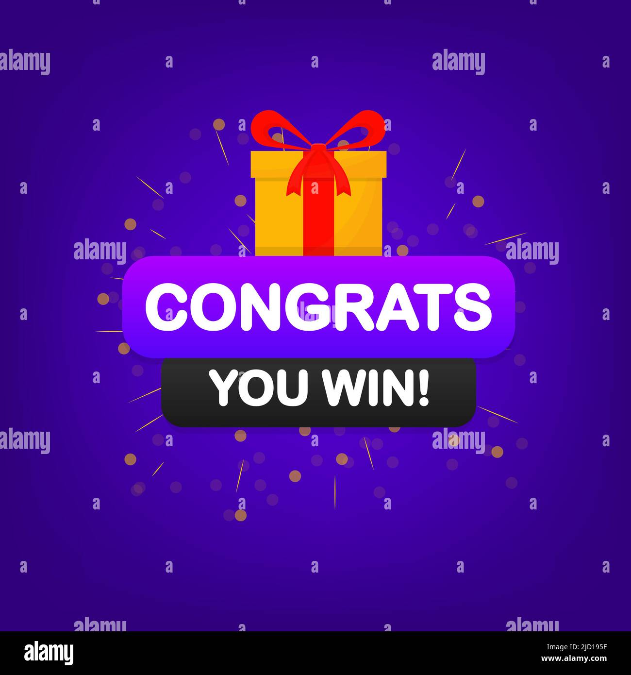 Giveaway winner announcement social media post template. Poster, media ...