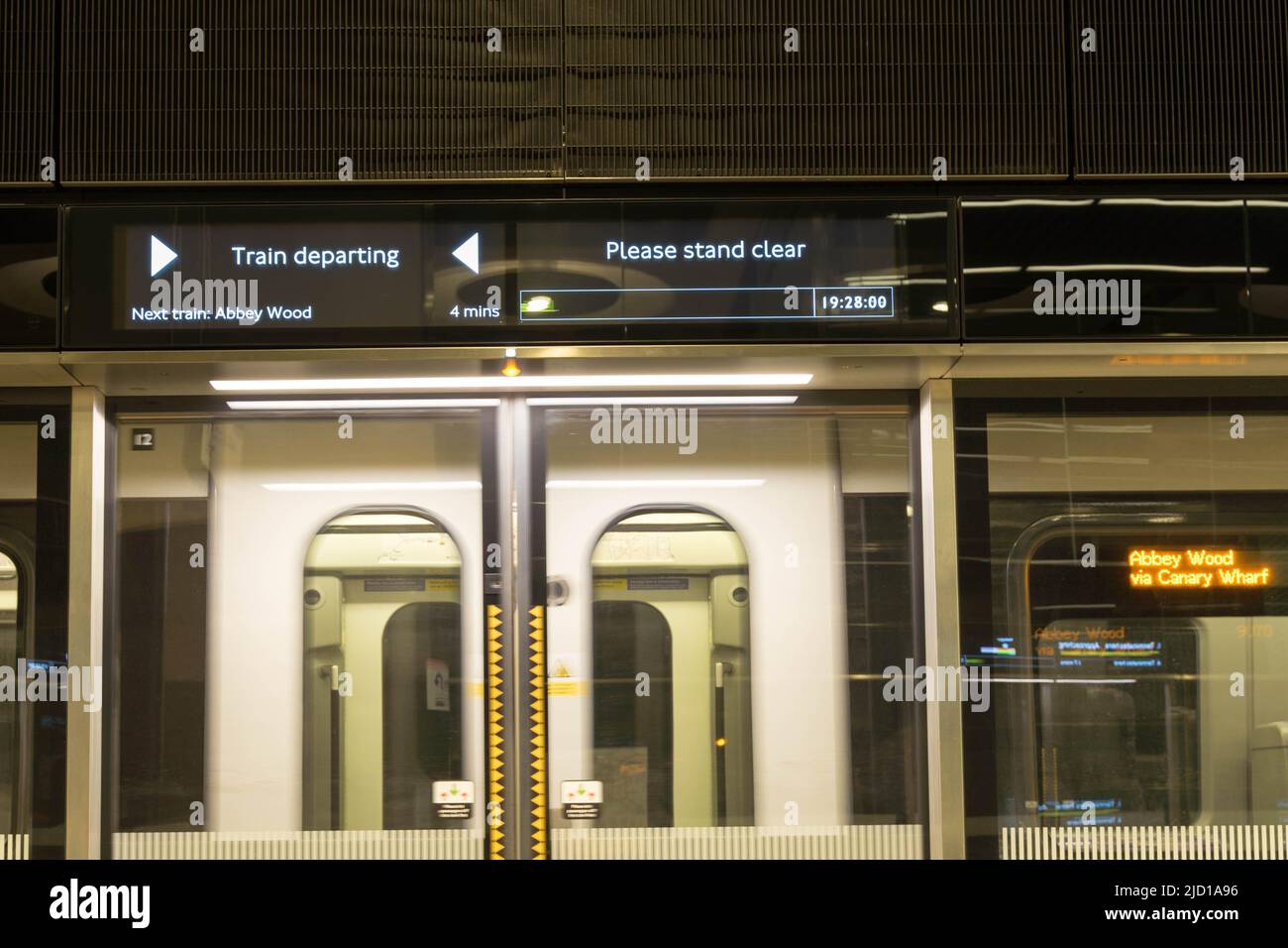 Digital train display hi-res stock photography and images - Alamy