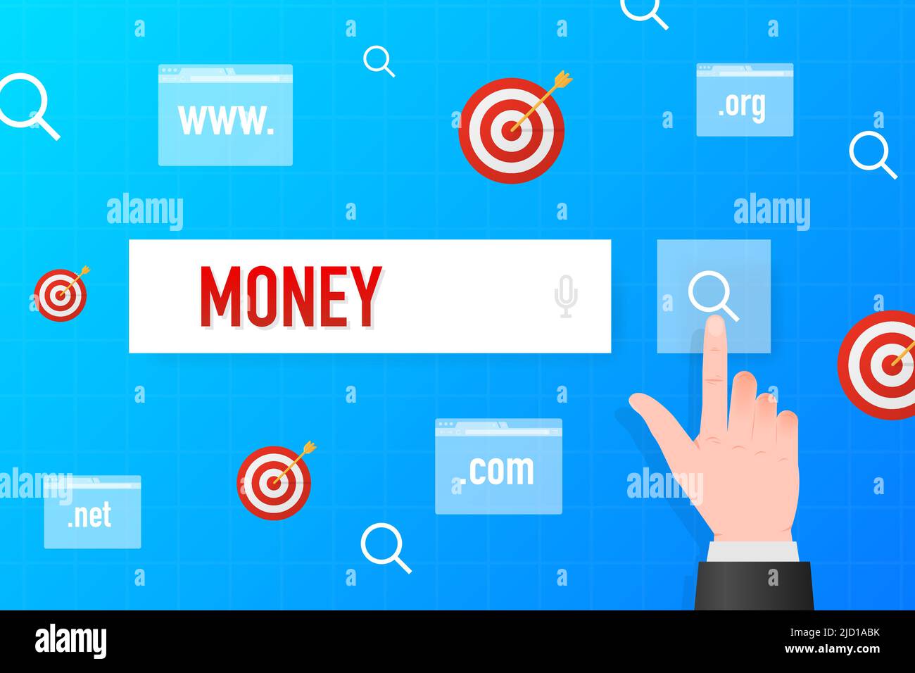 Money budget, great design for any purposes. Abstract illustration. 3d ...