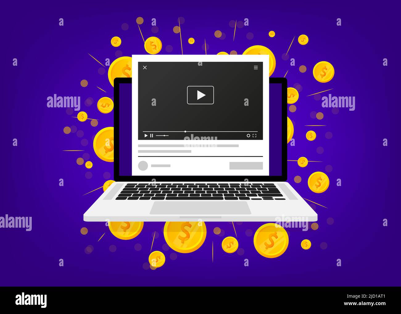 Live tutorial icon on white background. Video tutorial banner Stock ...