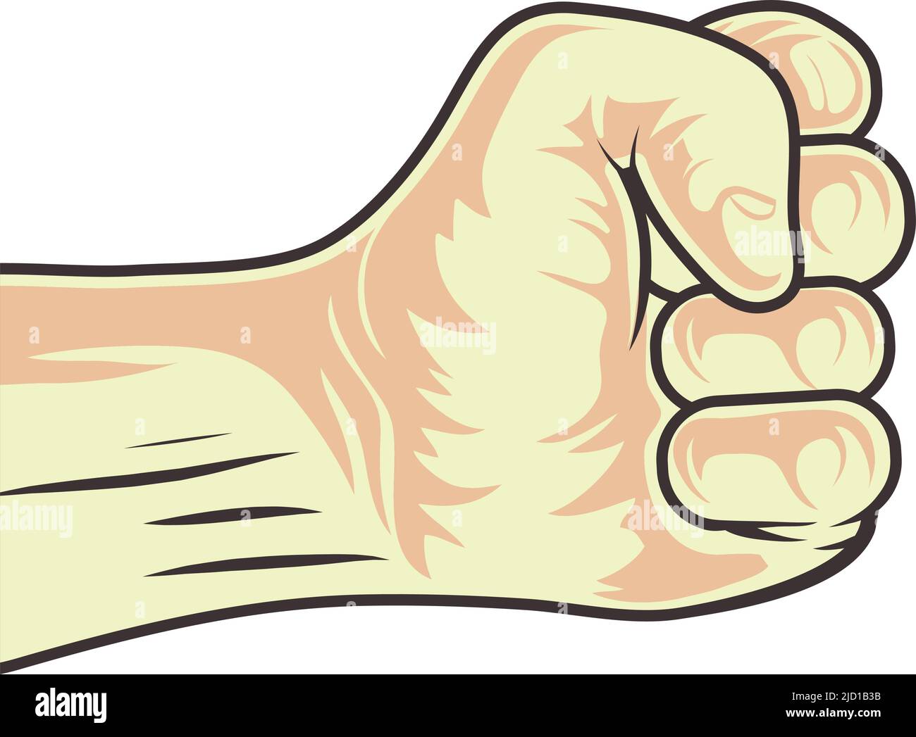 hand human fist fight icon Stock Vector Image & Art - Alamy