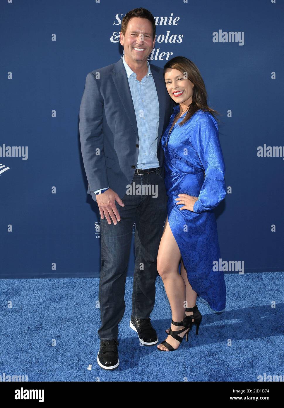 Los Angeles, USA. 16th June, 2022. (L-R) John Hartung and Guest at the ...