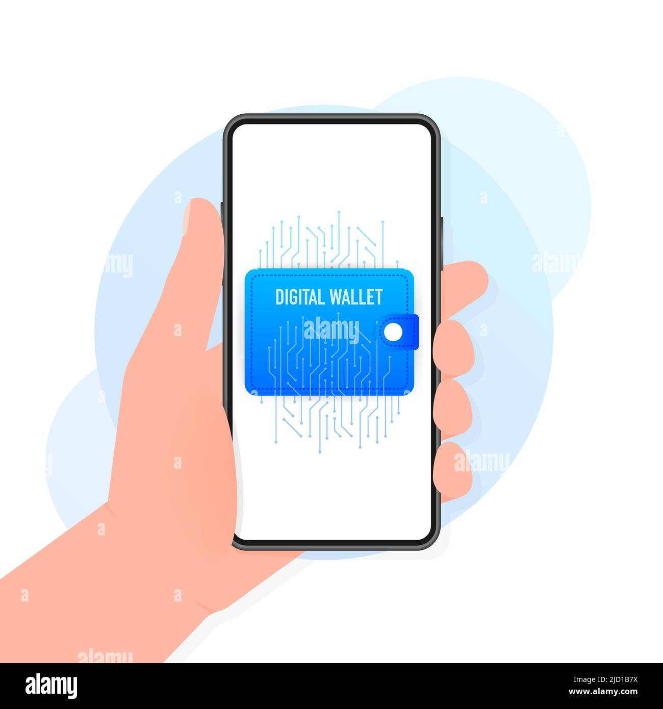 Digital wallet, great design for any purposes. Finance isometric ...