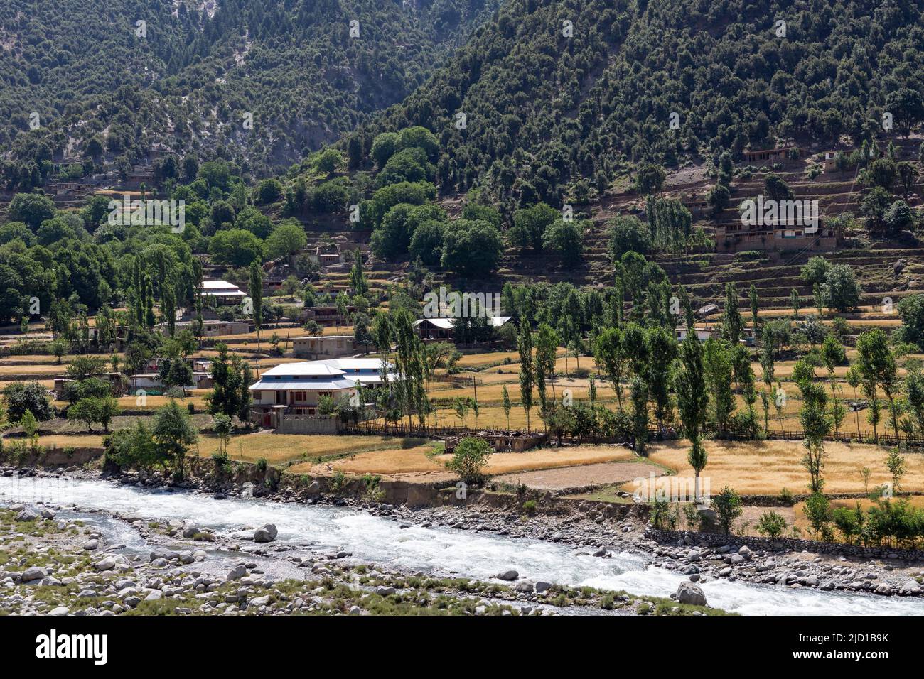Dir, KPK, Pakistan - June, 11, 2022: Scenic view of upper dir Pakistan ...