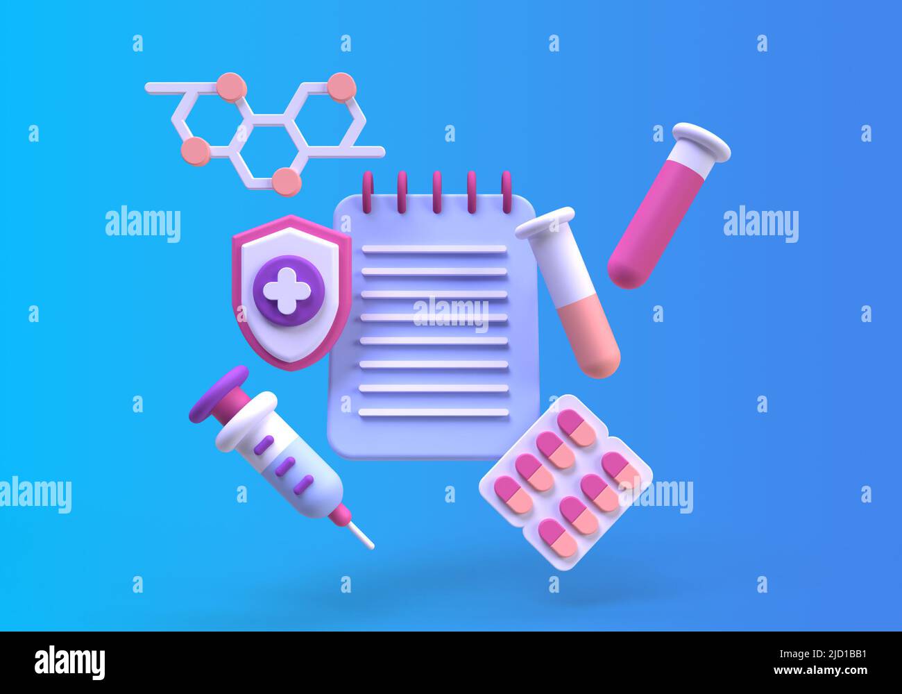 Medical check up concept illustration Landing page template for ...