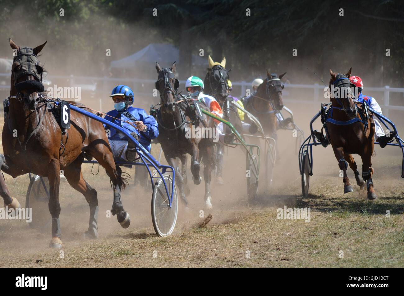 Trotting track hi-res stock photography and images - Alamy