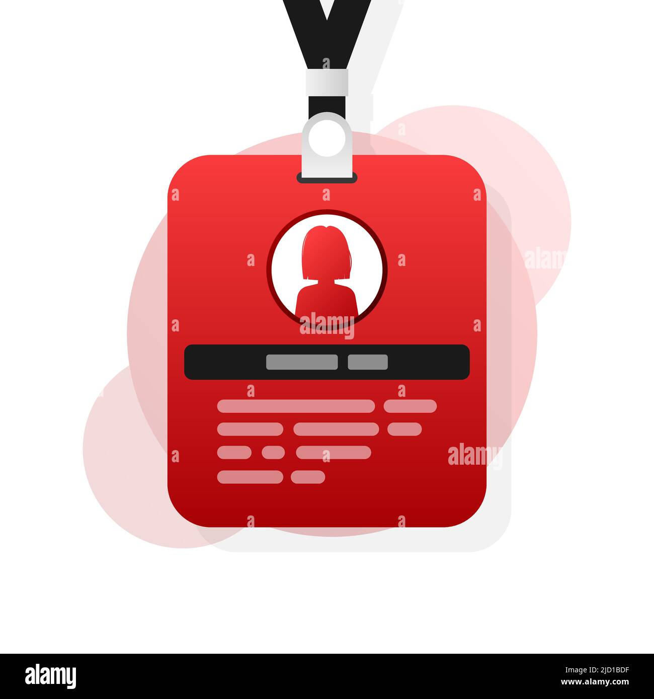 Vector name tag icons - identity badge symbol Stock Vector Image & Art ...