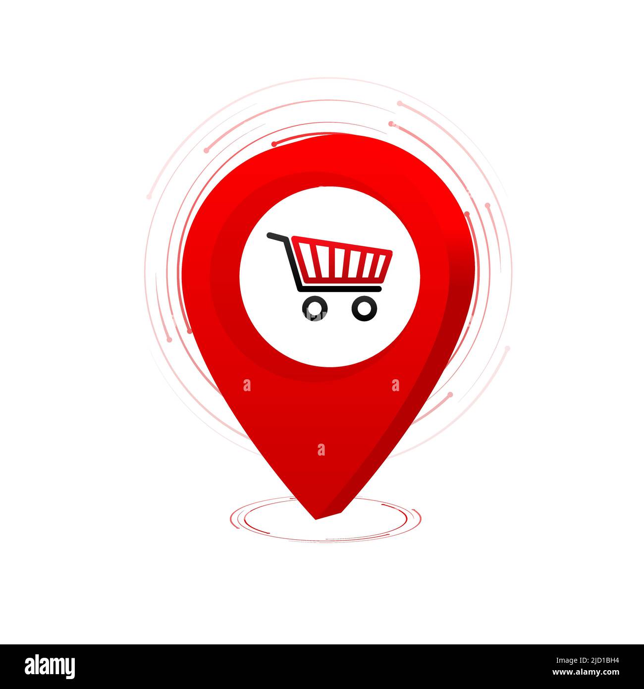 The point mall Stock Vector Images - Alamy