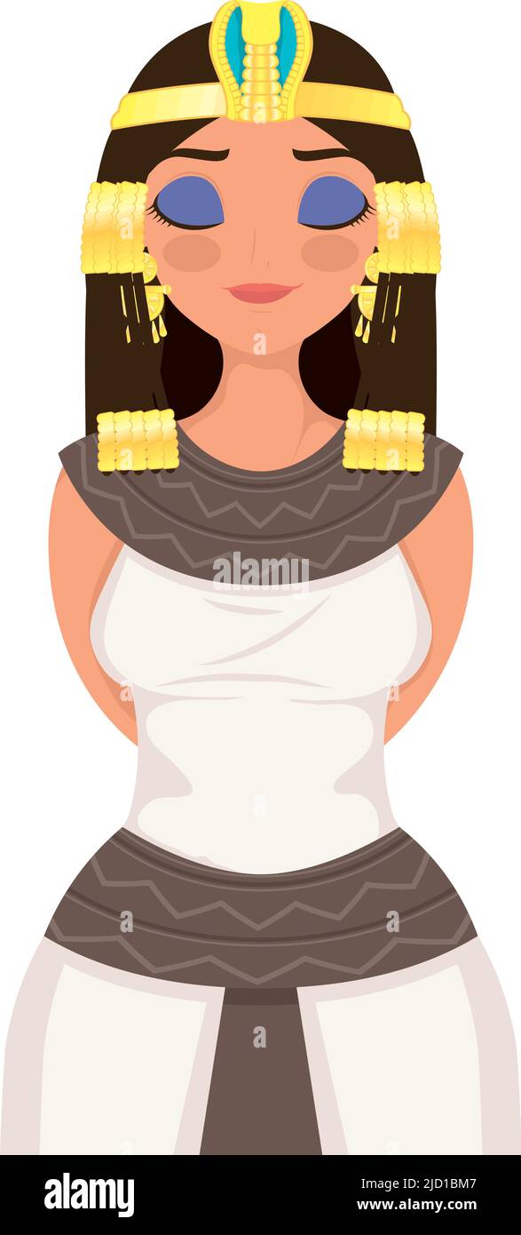 Ancient egyptian clothes woman Stock Vector Images - Alamy