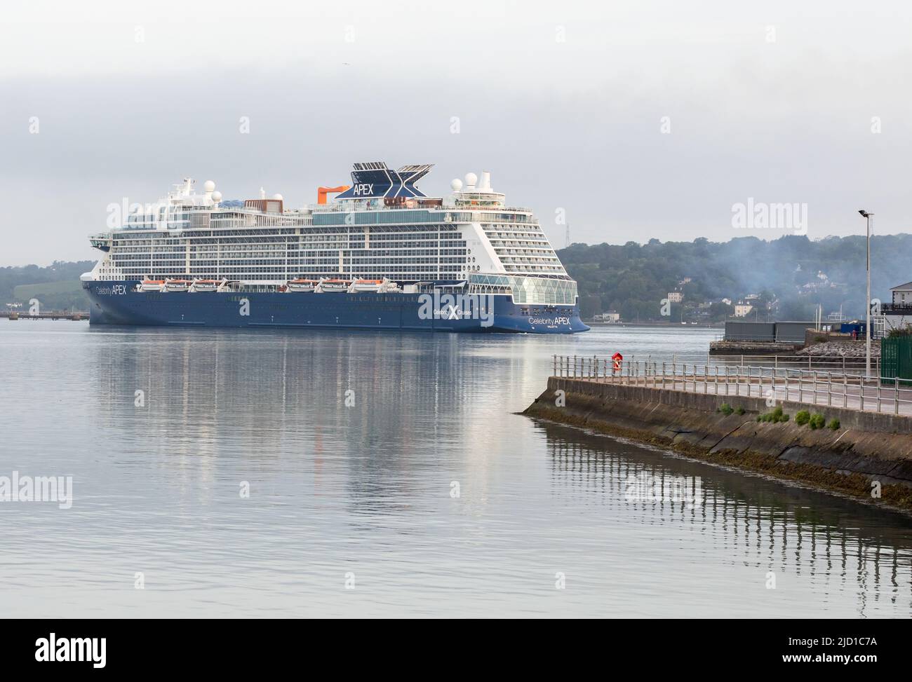Ringaskiddy, Cork, Ireland. 17th June, 2022. Cruise ship Celebrity Apex ...