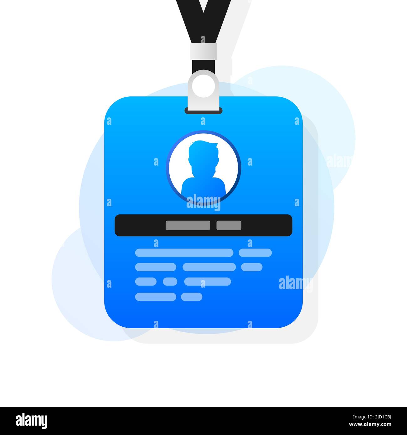 Vector name tag icons - identity badge symbol Stock Vector Image & Art ...