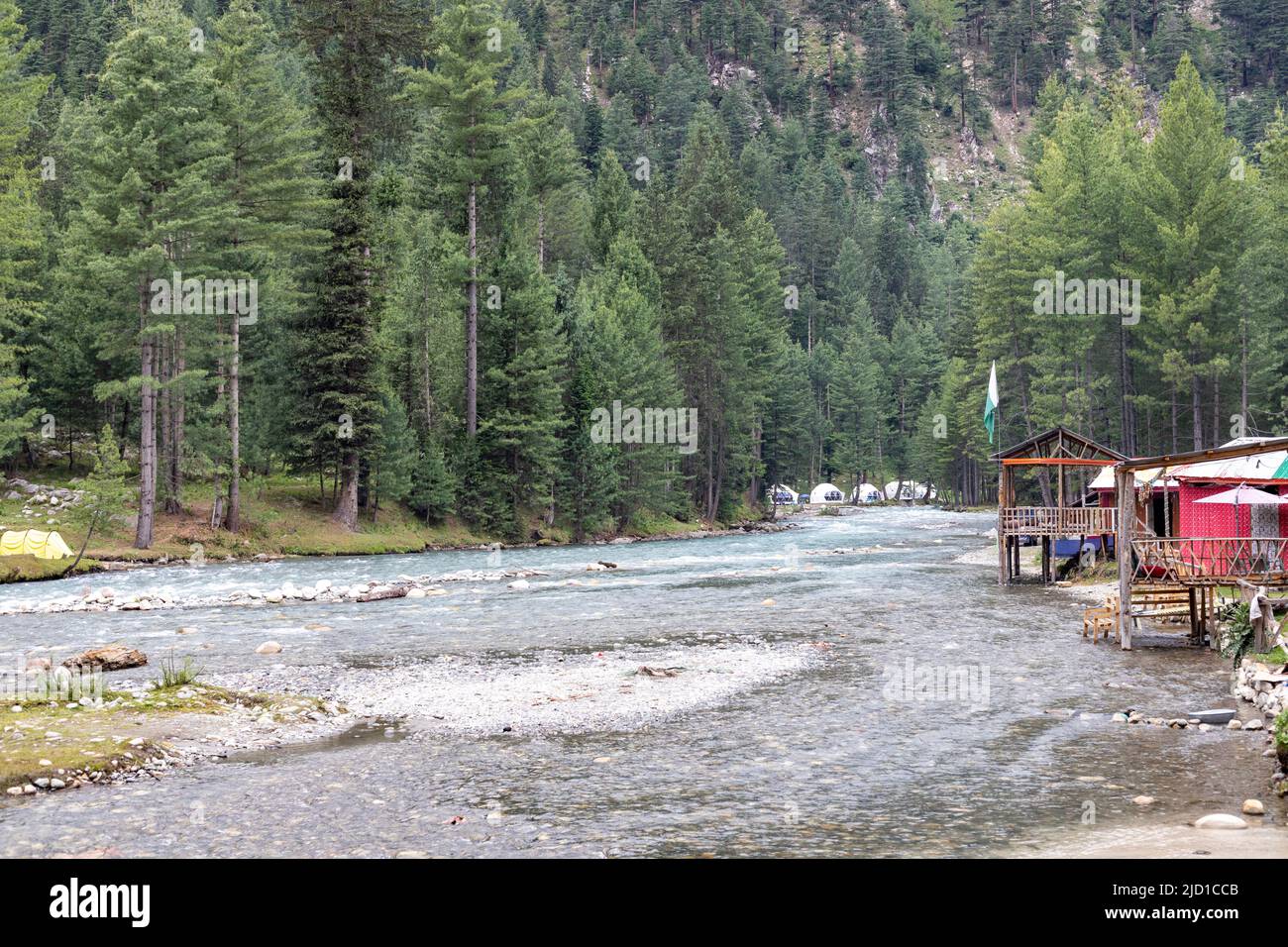 water flowing in forest of Kumrat valley khyber pakhtunkhwa, Pakistan ...