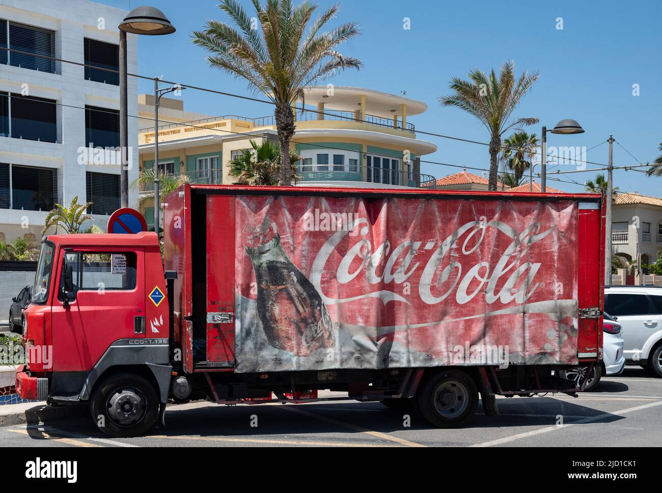Madrid, Spain. 31st May, 2022. A delivery truck from the American soft ...