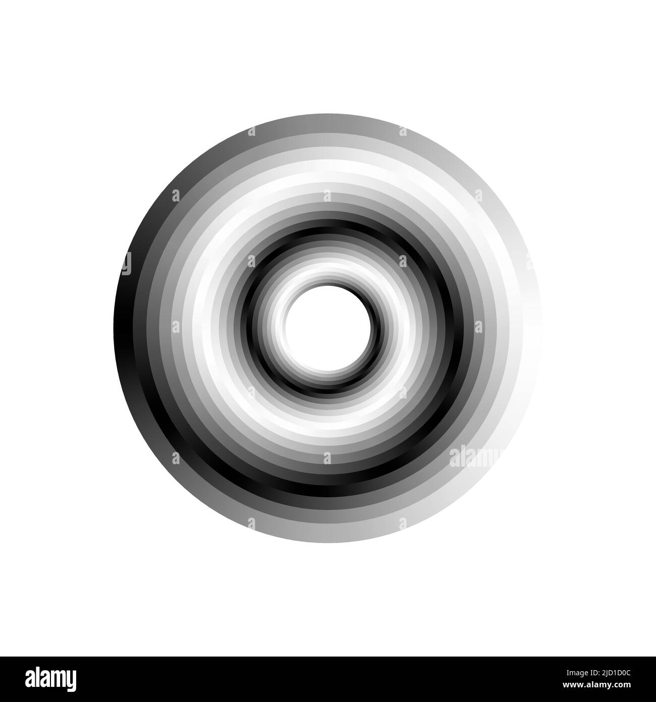Digital spiral with techno element. Technology poster element Stock ...