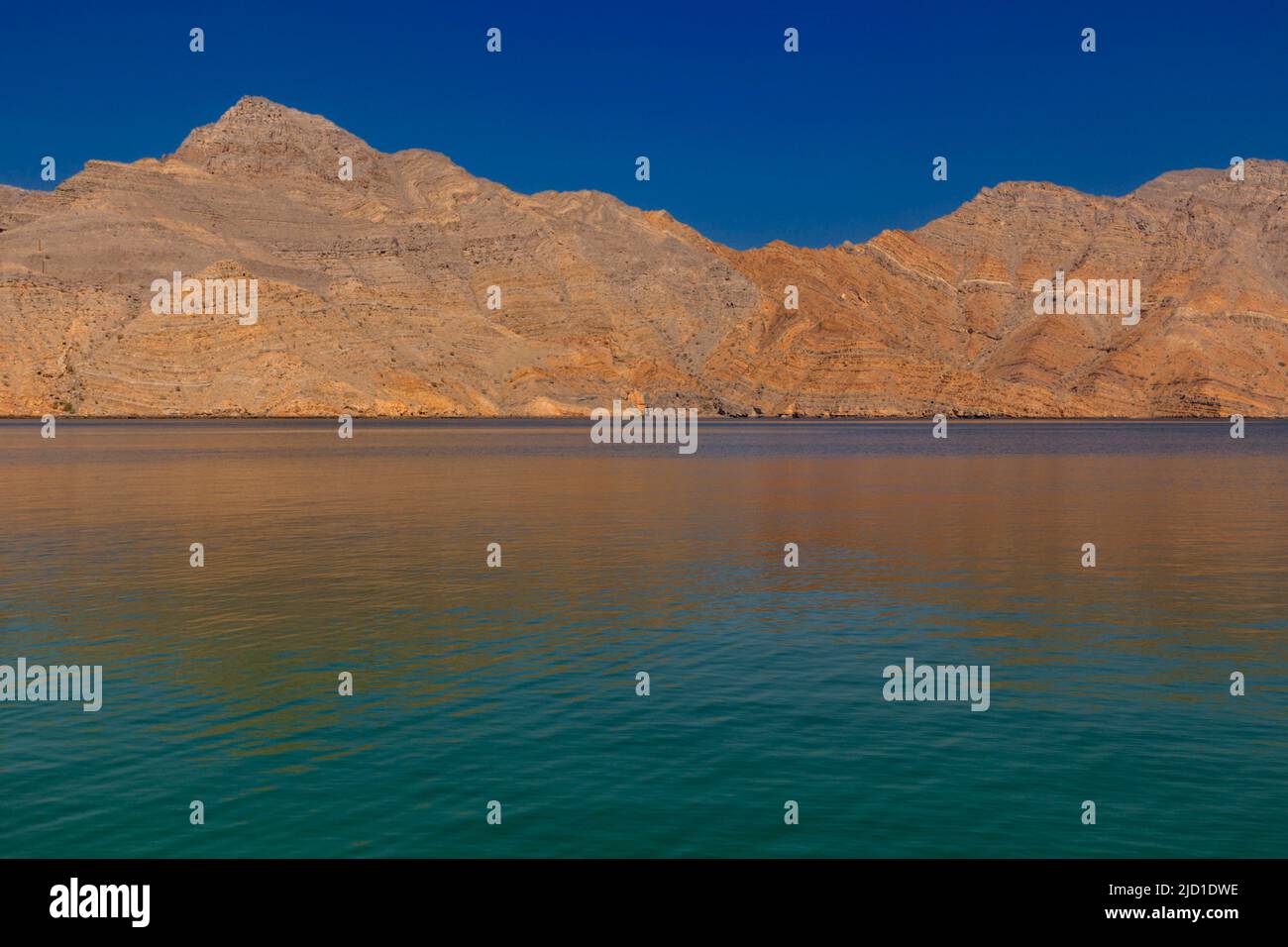 Fjords of Musandam, called Khors, Musandam Peninsula, Sultanat of Oman ...