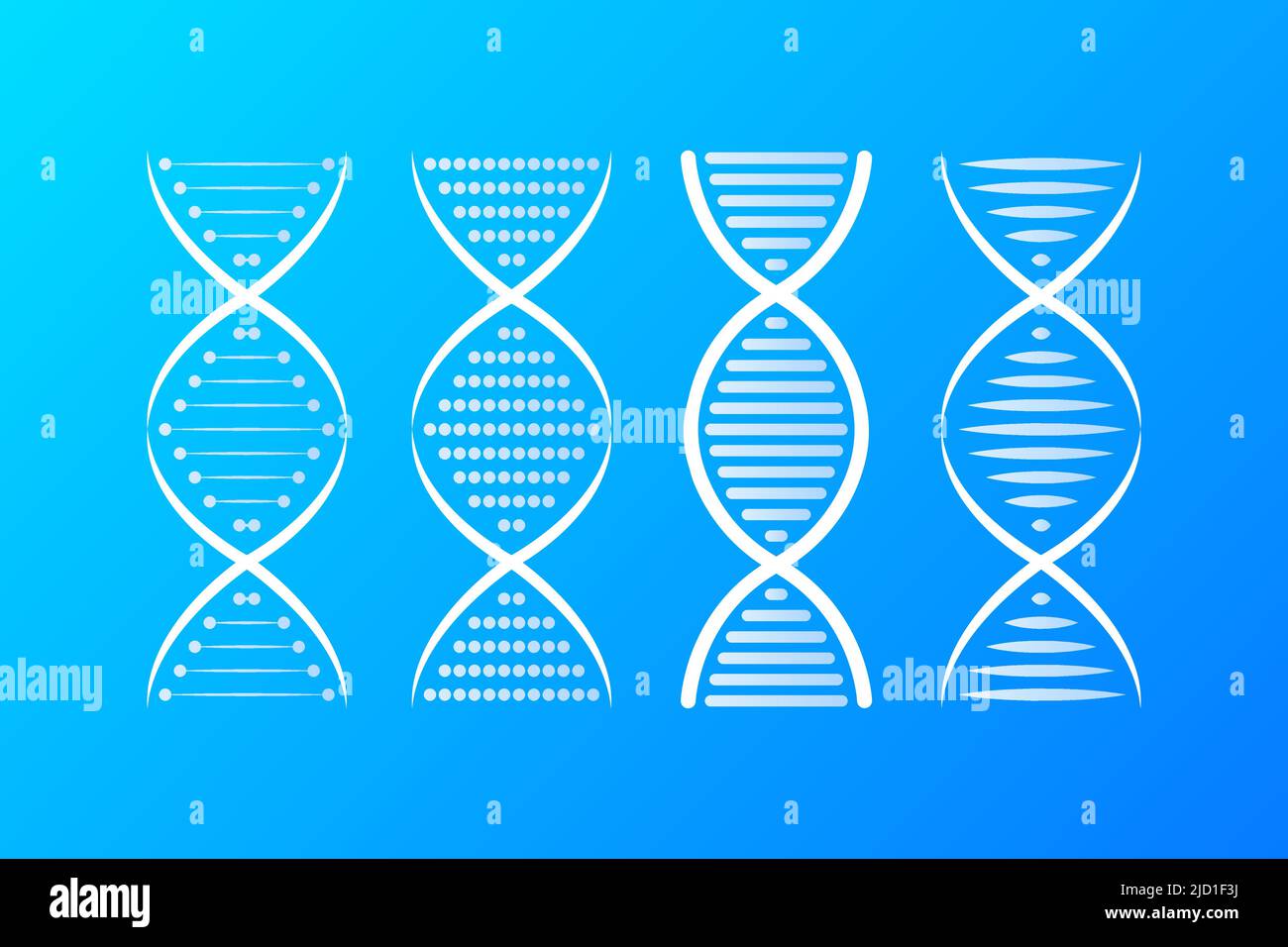 Black dna. Logo symbol. Icon for medical design Stock Vector Image ...