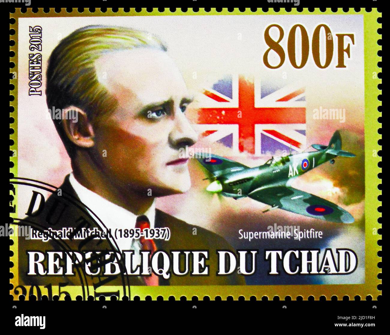 MOSCOW, RUSSIA - JUNE 12, 2022: Postage stamp printed in Chad shows ...