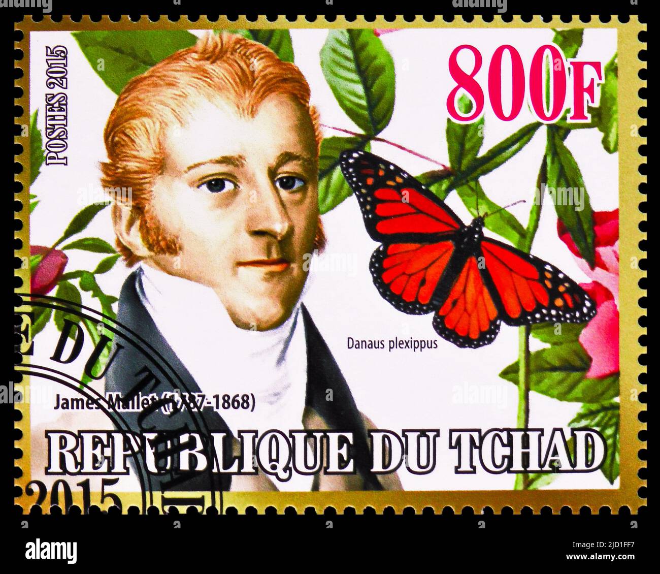 MOSCOW, RUSSIA - JUNE 12, 2022: Postage stamp printed in Chad shows ...