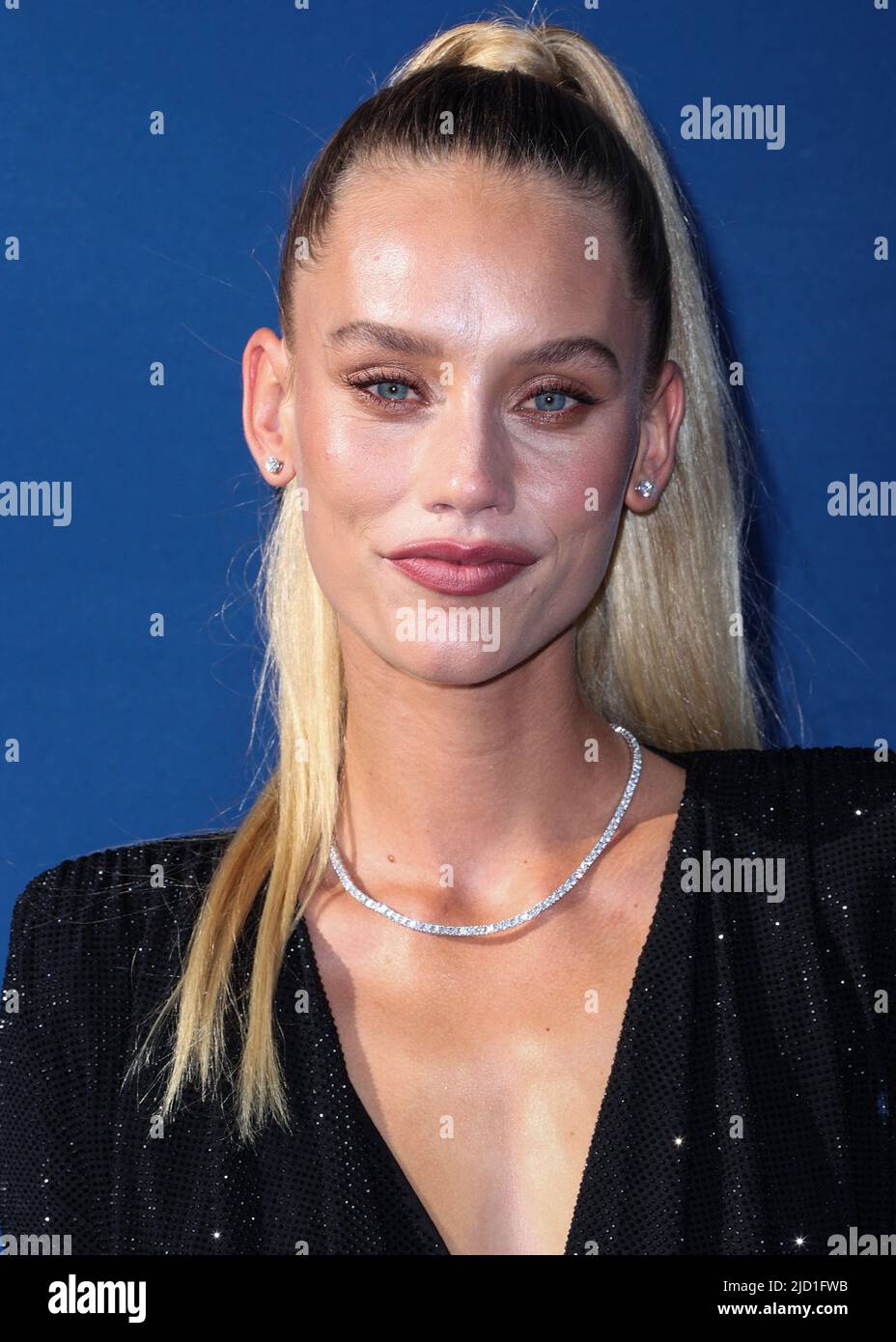 LOS ANGELES, CALIFORNIA, USA - JUNE 16: Bahamian model Chase Carter ...