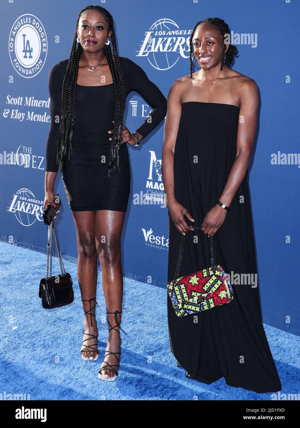 LOS ANGELES, CALIFORNIA, USA - JUNE 16: Nigerian-American professional ...