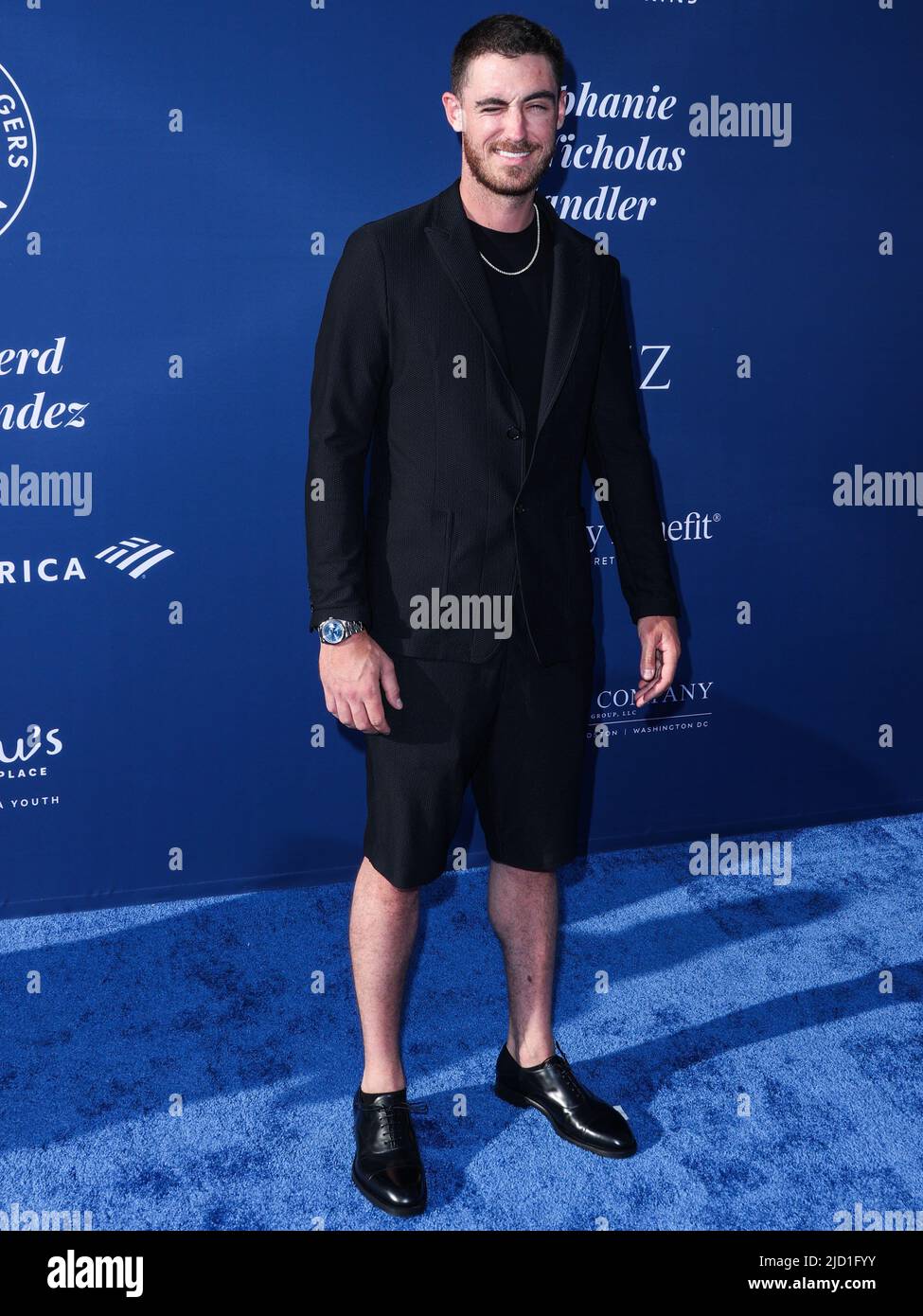 LOS ANGELES, CALIFORNIA, USA - JUNE 16: American professional baseball ...