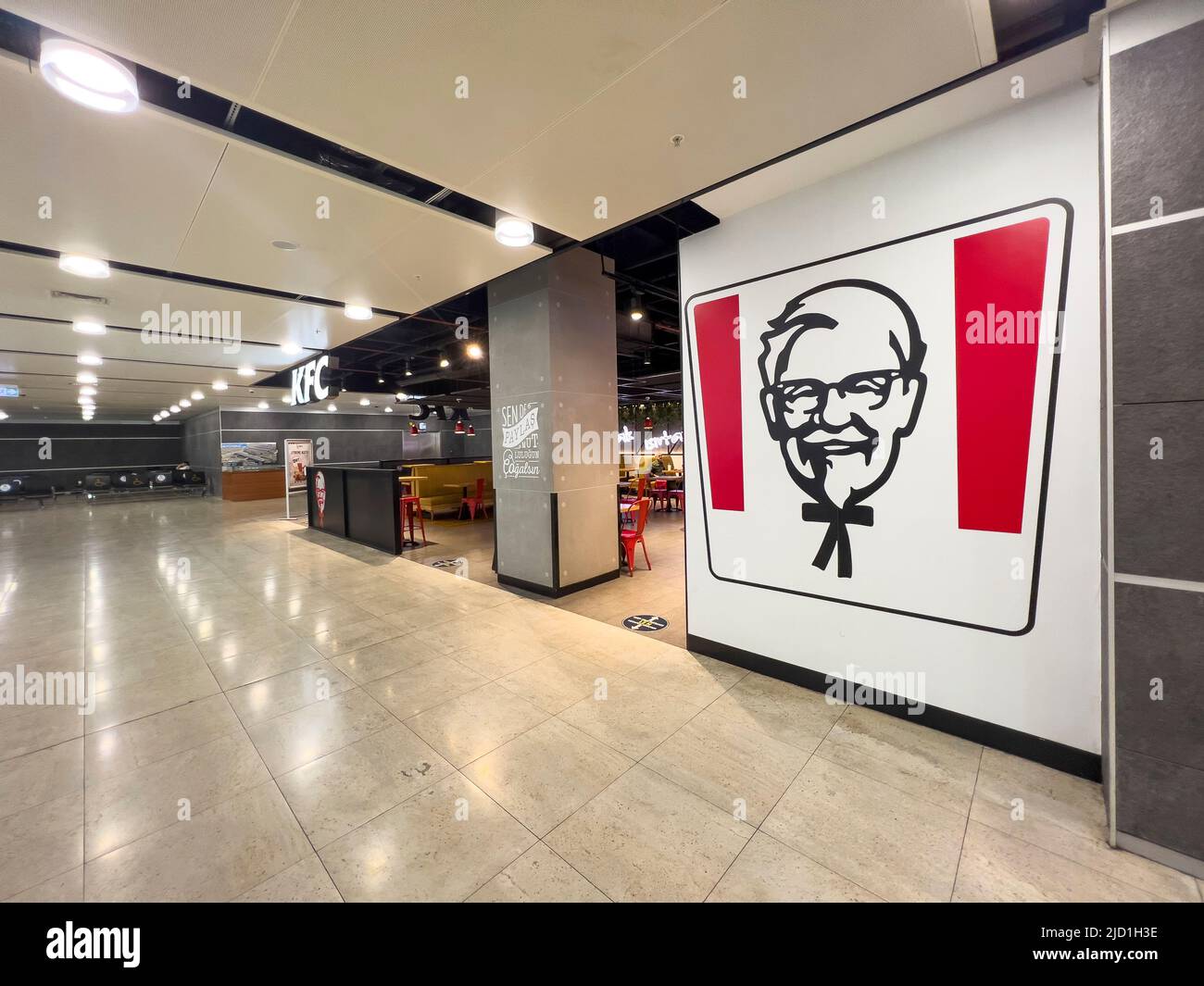 Kfc emblem hi-res stock photography and images - Alamy