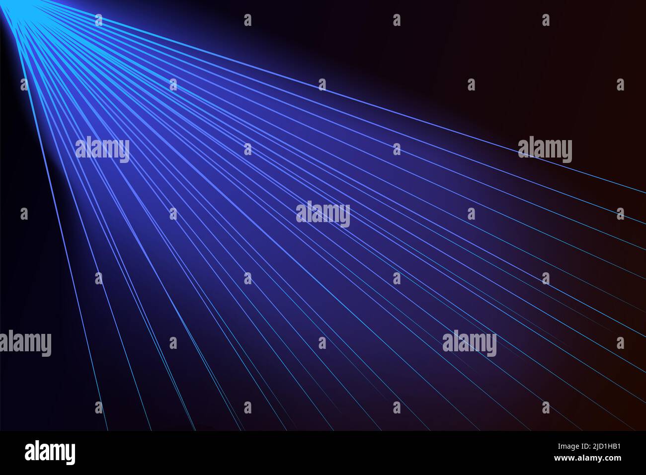 Laser field.Intersecting glowing laser security beams on a dark ...