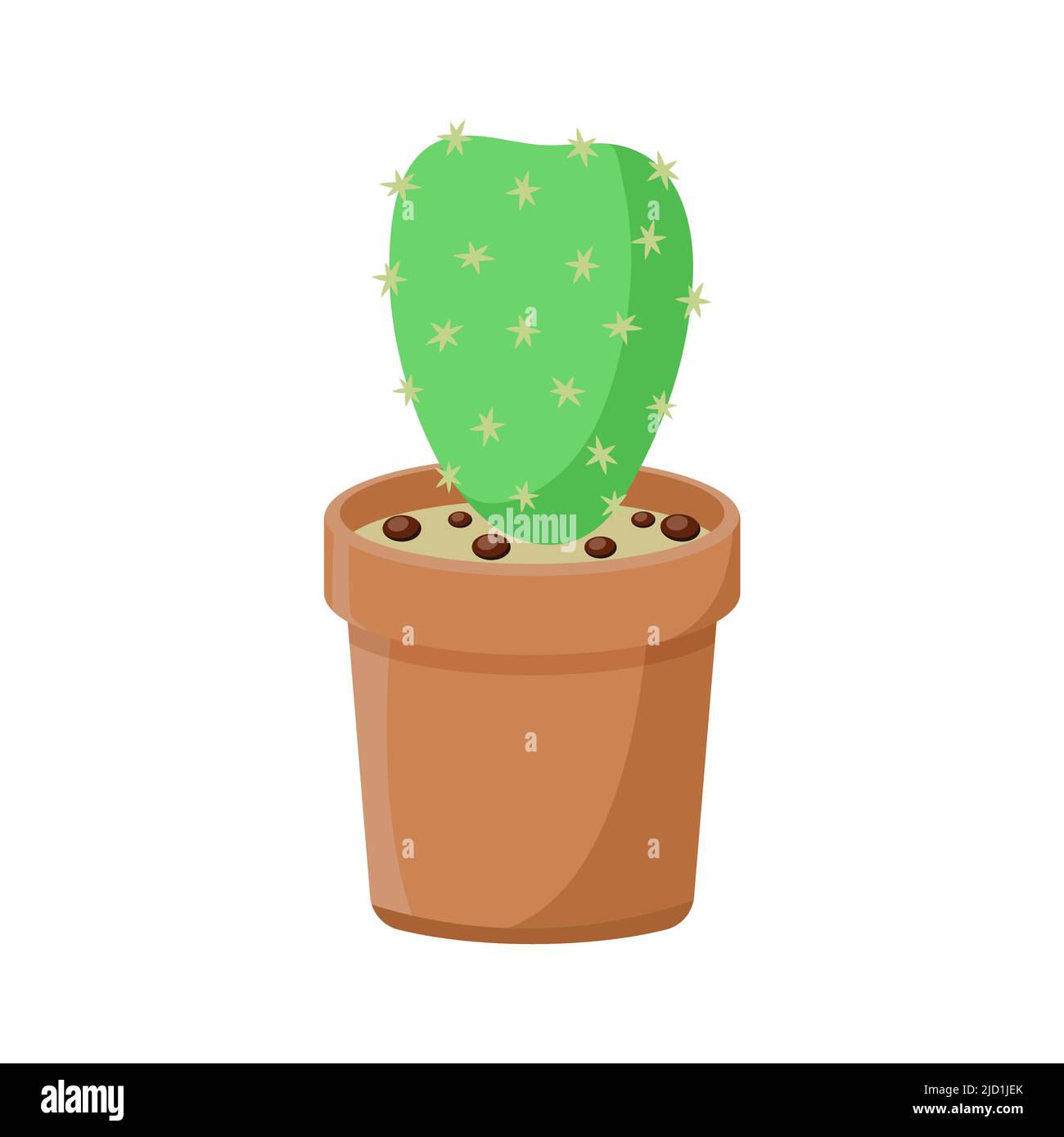 Clay pot in hand Stock Vector Images - Alamy