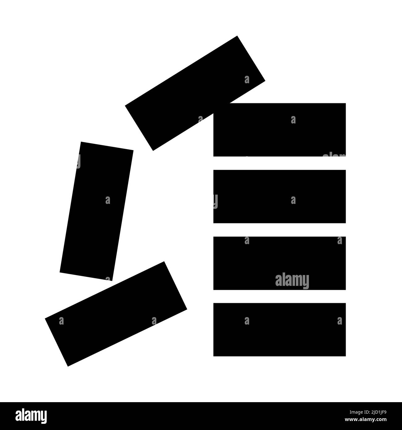 Stack correctly Stock Vector Images - Alamy