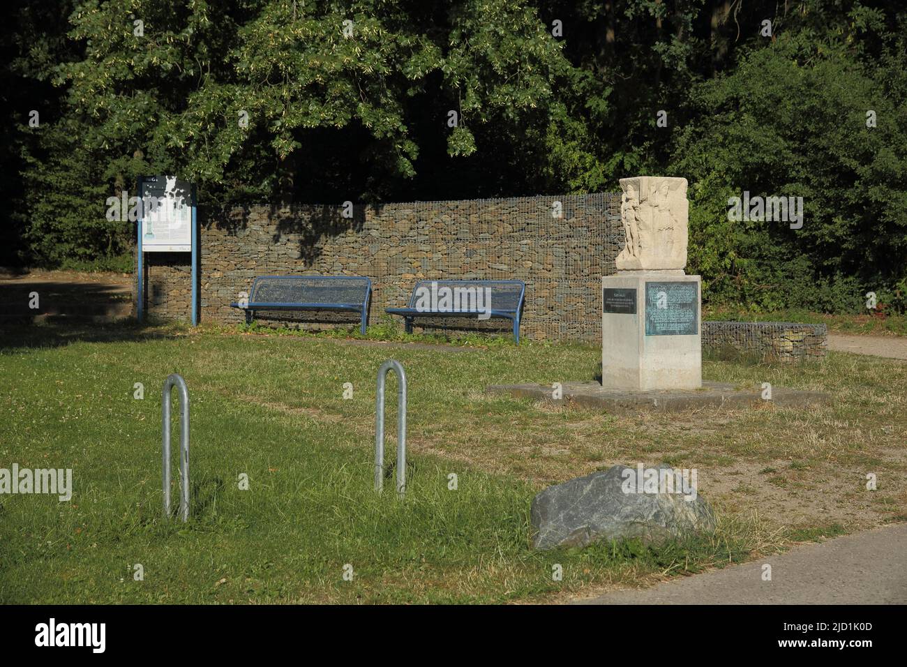 Viergoetterstein at the RhineMain Regional Park in Schwalbach, Taunus ...