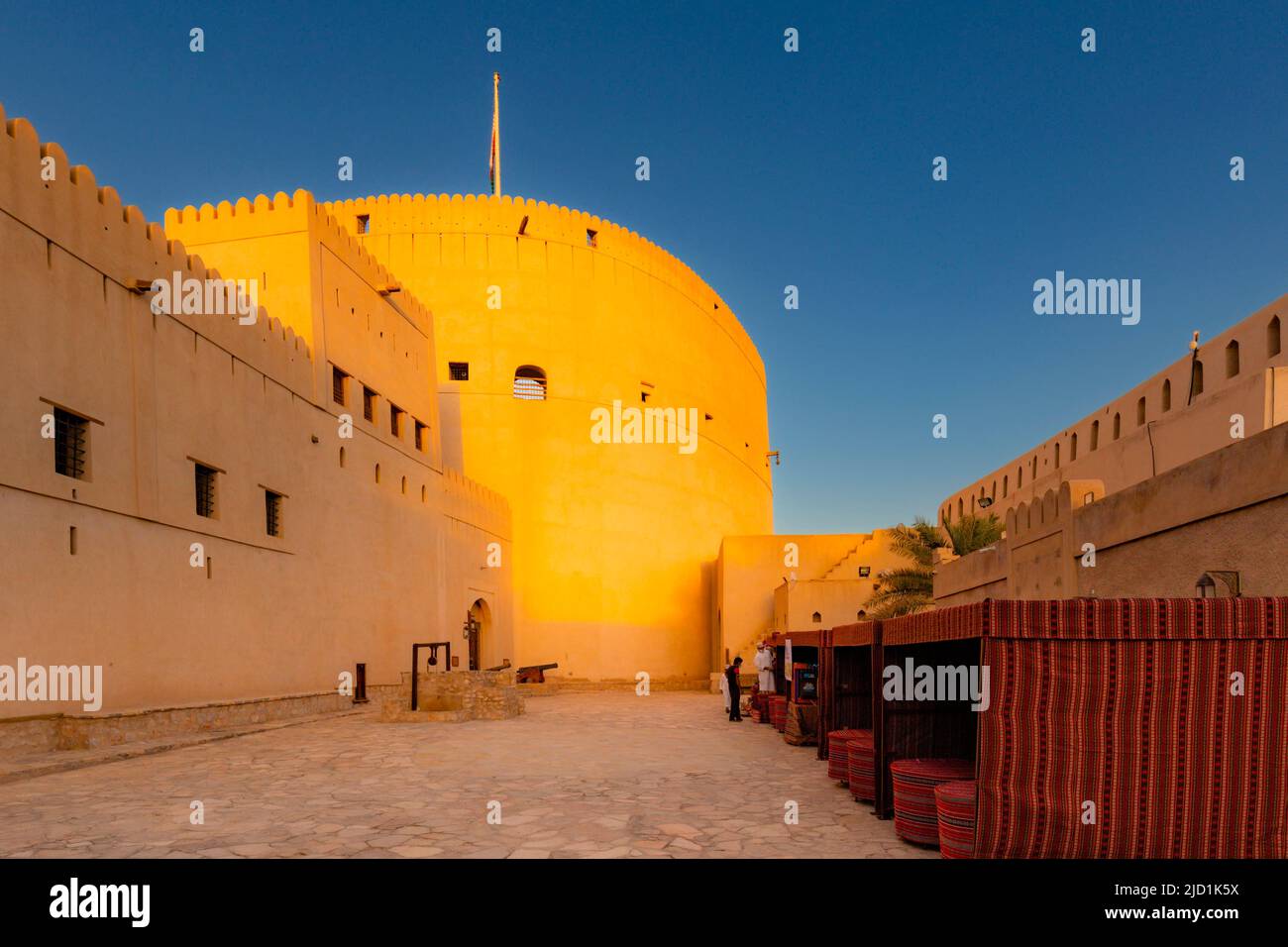 Nizwa Fort, Sultanat of Oman Stock Photo - Alamy