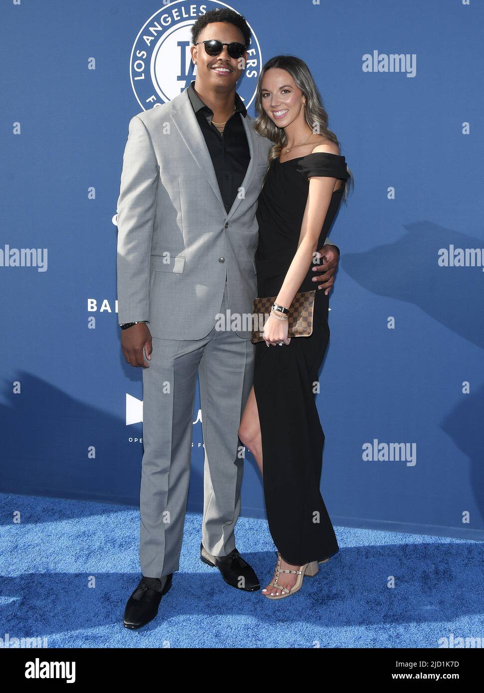 Los Angeles, USA. 16th June, 2022. (L-R) Yency Almonte and Tori Gooman ...