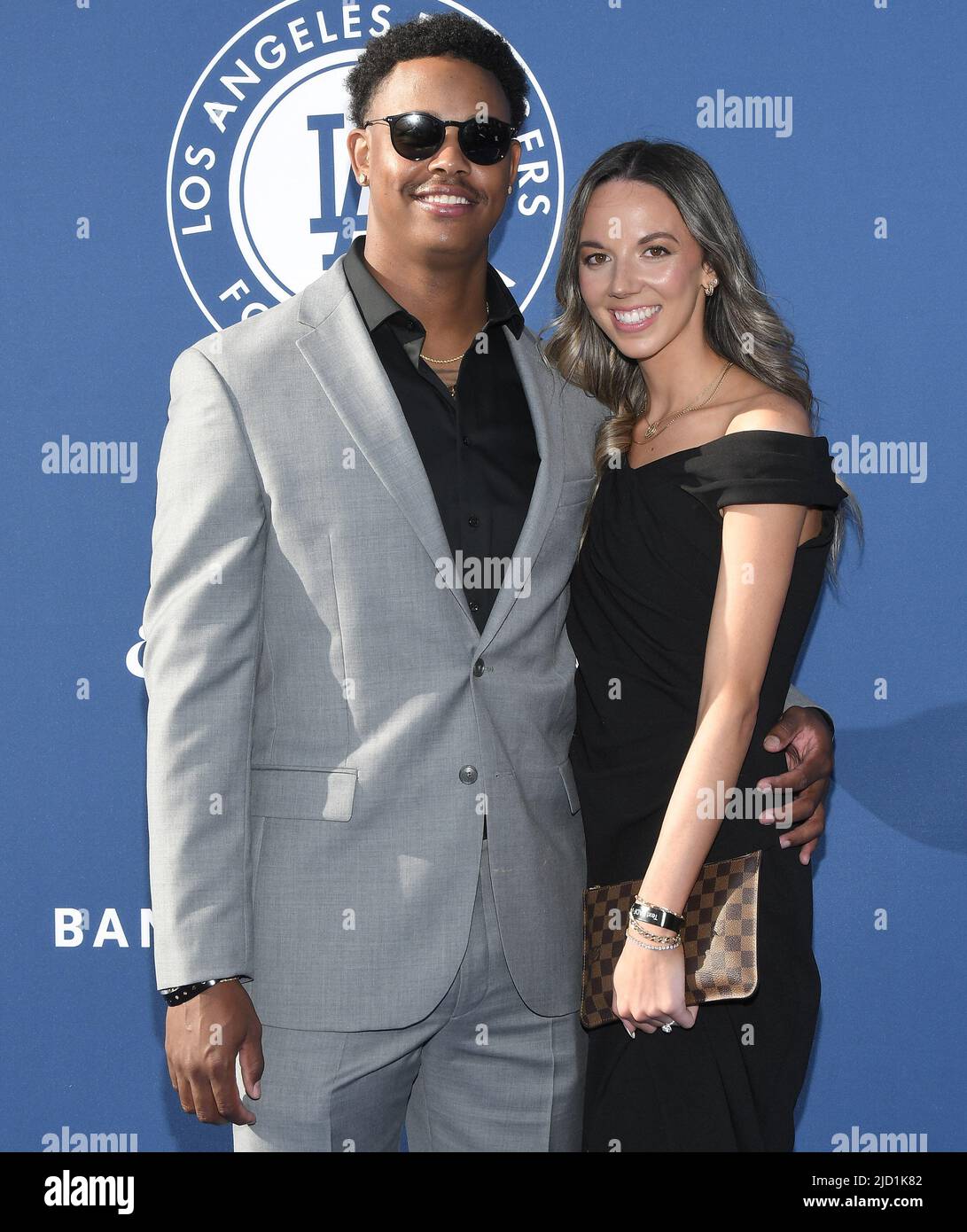 Los Angeles, USA. 16th June, 2022. (L-R) Yency Almonte and Tori Gooman ...