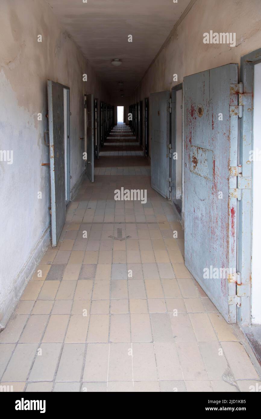 Cell block, special prison of the Gestapo, SS camp leadership, memorial ...