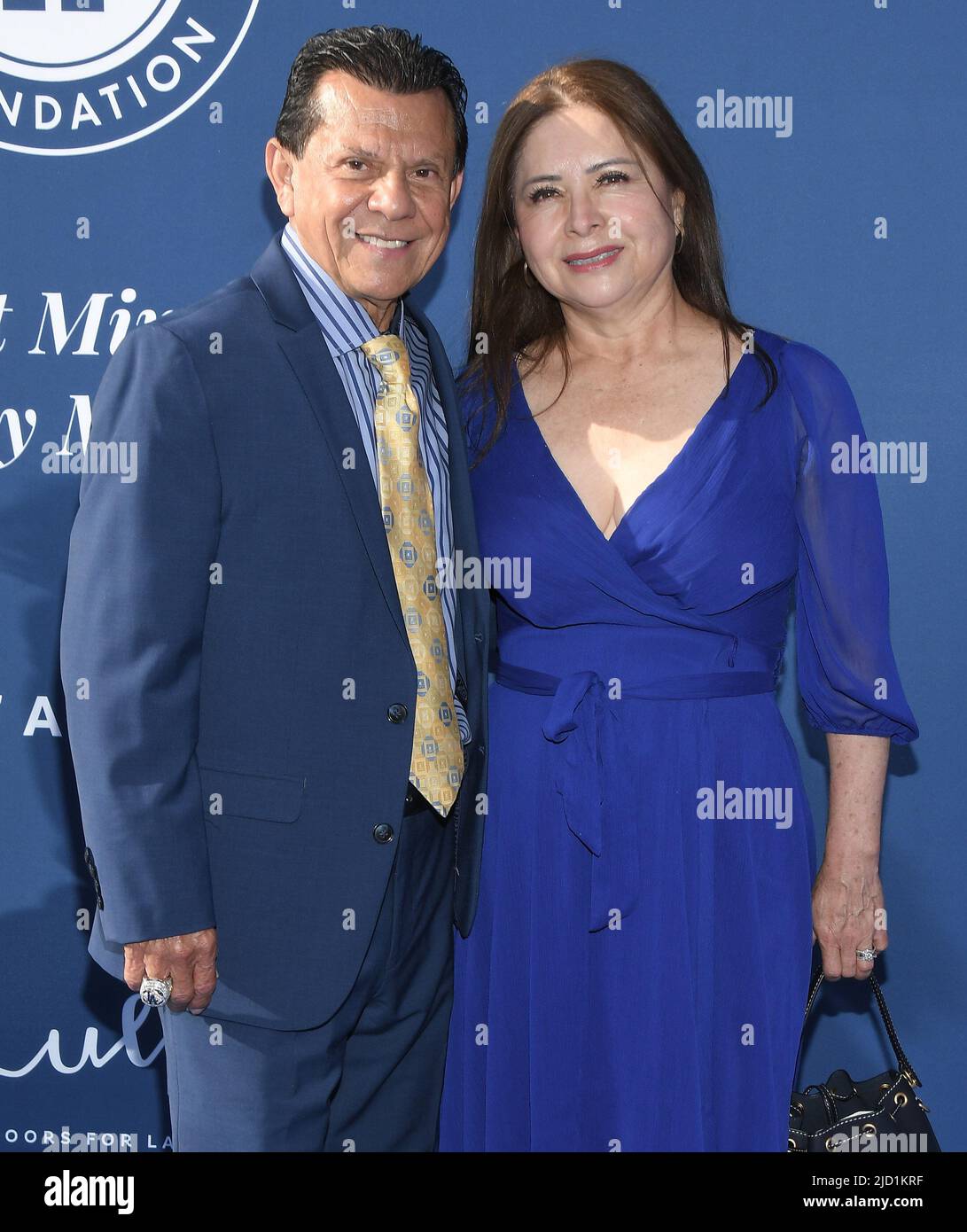 Los Angeles, USA. 16th June, 2022. (L-R) Pepe Yñiguez and Rafaela ...