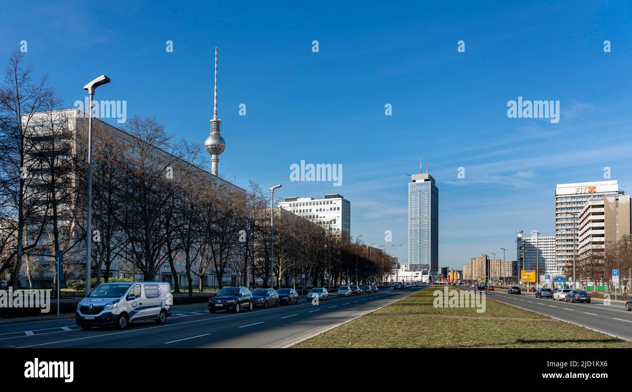 Towards alexanderplatz hi-res stock photography and images - Alamy